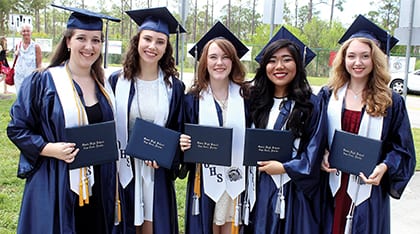 Graduation caps successful year at Oasis - Cape Coral Breeze